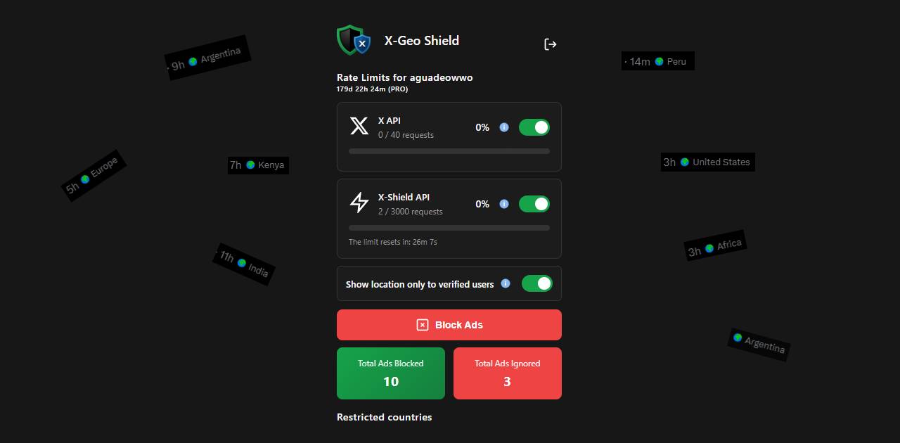 X-Geo Shield – Add Country Context to Posts on X